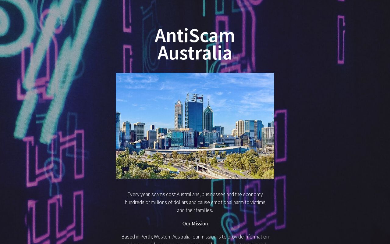 AntiScam Australia - Protect Your Security Online